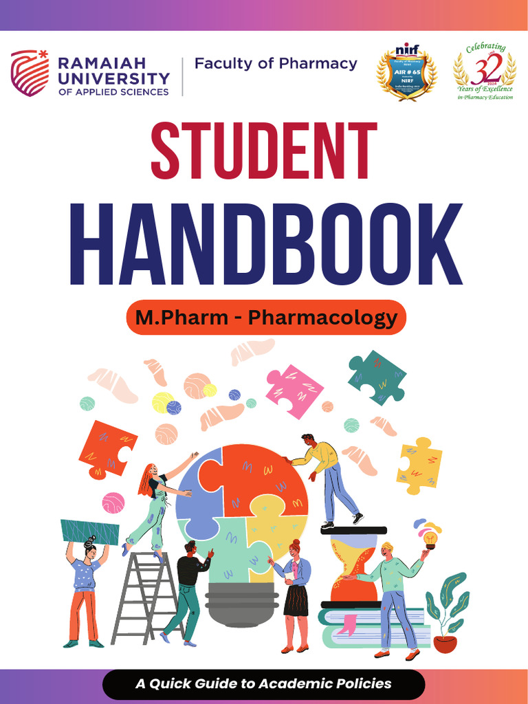 M.Pharm Pharmacology Academic Guide | PDF | Pharmacology | Spectroscopy