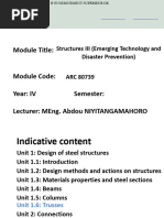 Warren Truss Bridge Strength Analysis | PDF | Truss | Mechanics