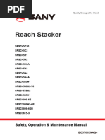 Container Reach Stacker Safety Book | PDF | Fires | Safety