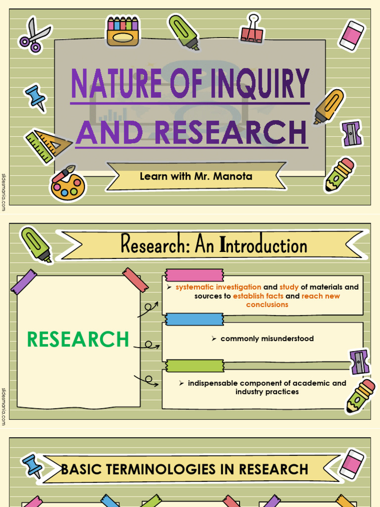 1 RESEARCH 1 INTRODUCTION | PDF | Qualitative Research | Quantitative Research