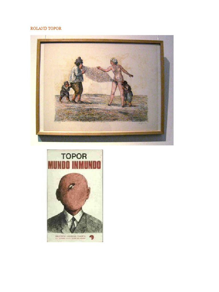 Exposición de Roland Topor en Bilbao | PDF