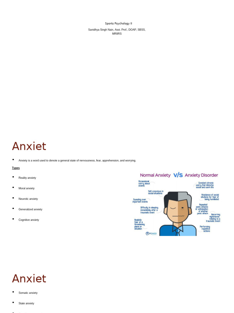 Sports Psychology Unit II | PDF | Leadership | Motivation