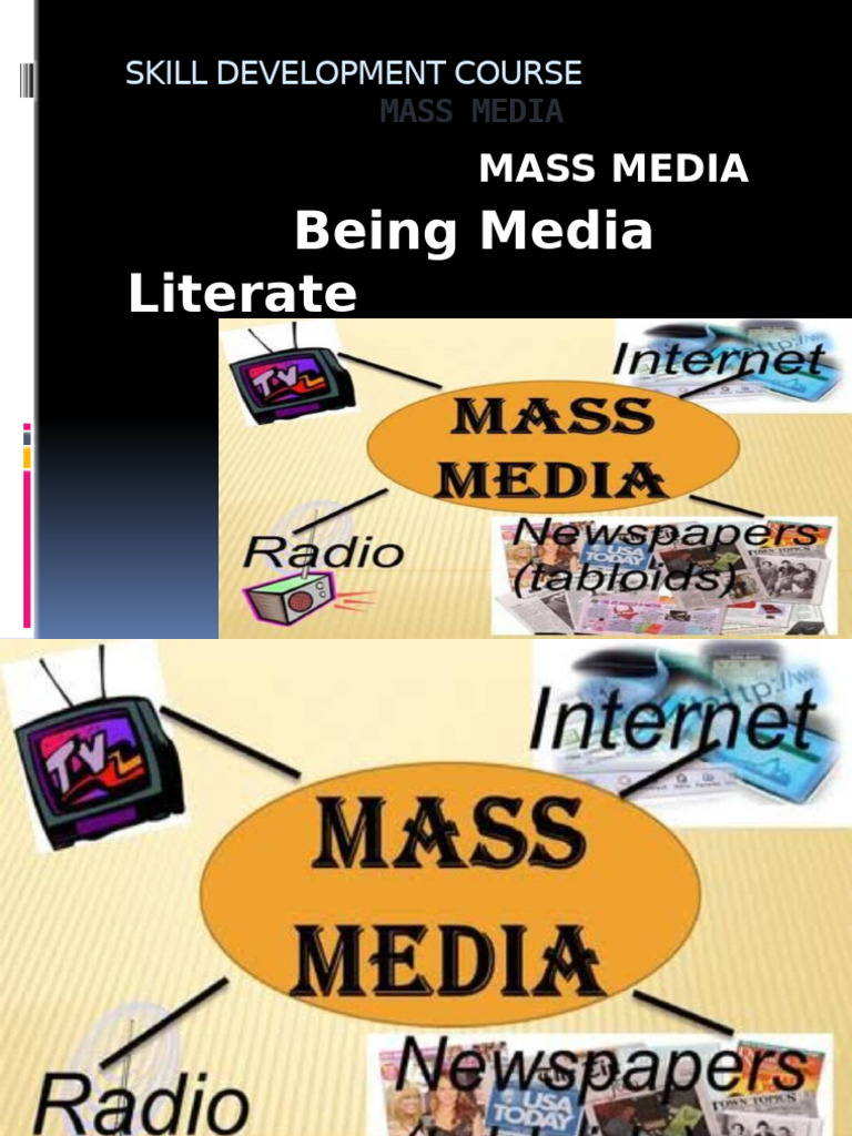 Mass Media Literacy and Skills Course | PDF