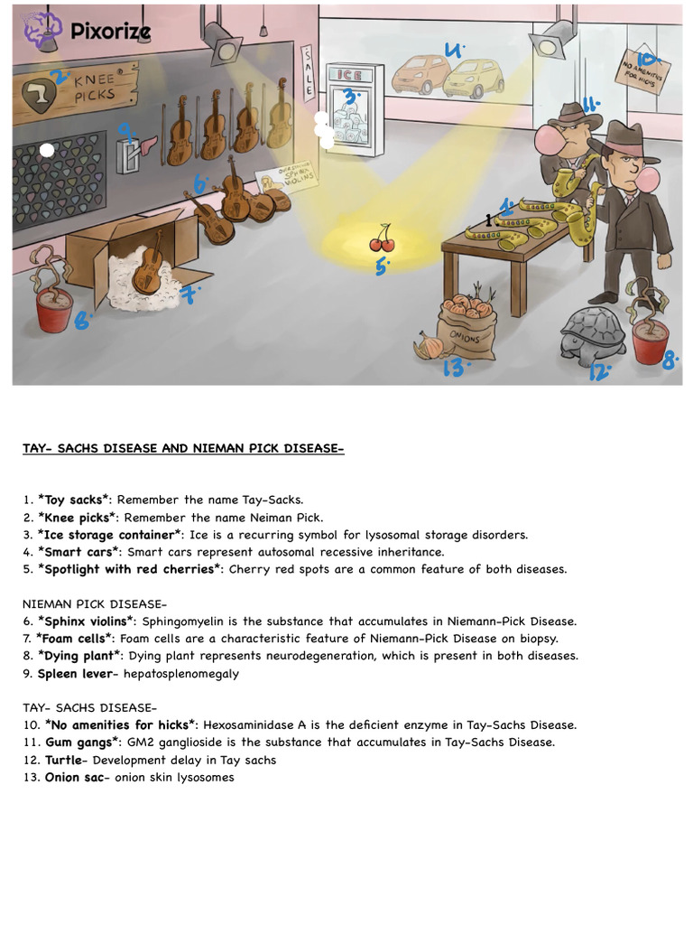 Pixorize Lysosomal Storage Disease | PDF | Diseases And Disorders ...