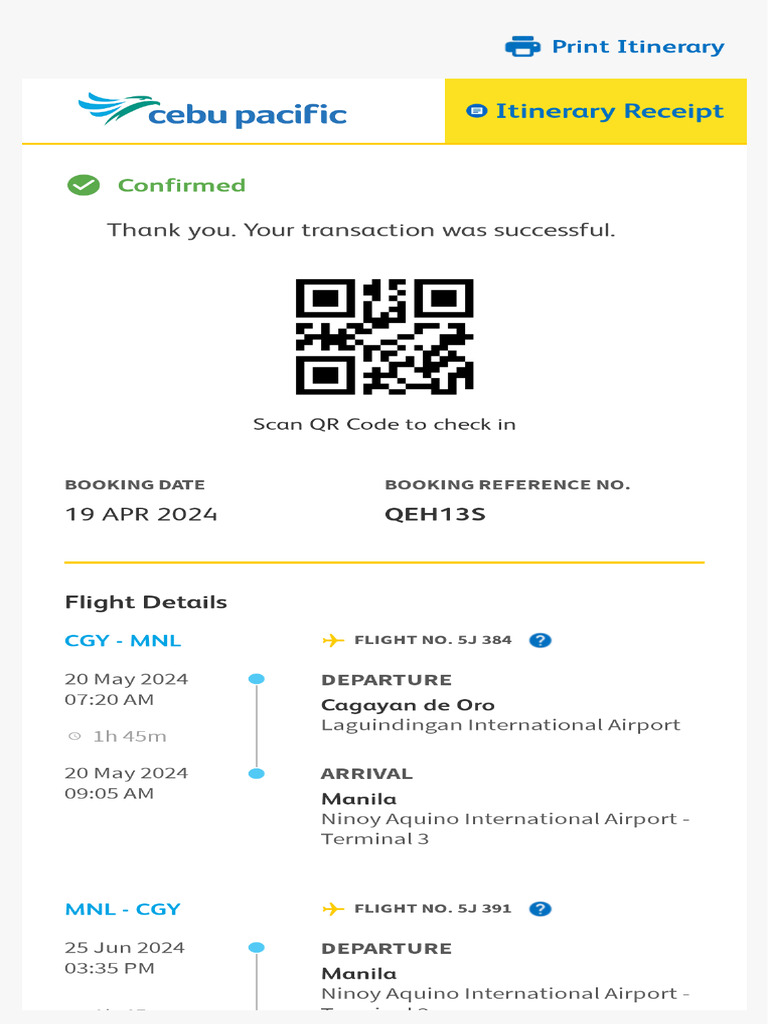 Shiekh Aliasa Hajj 2024 Ticket | PDF