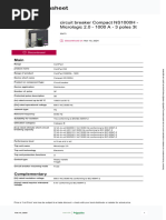 Product Data Sheet: Circuit Breaker Compact NS800N - Micrologic 2.0 ...