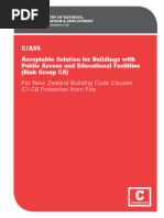 Fire Protection Acceptable Solution C/AS1 | PDF | Building Code ...