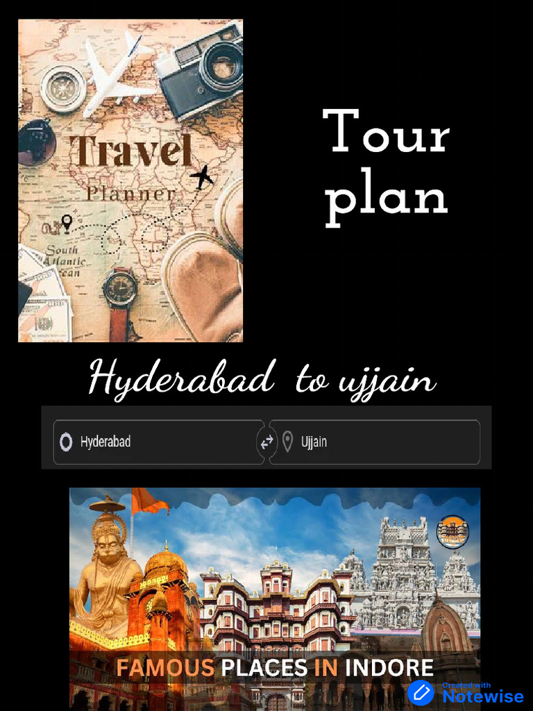 Tour Plan | PDF