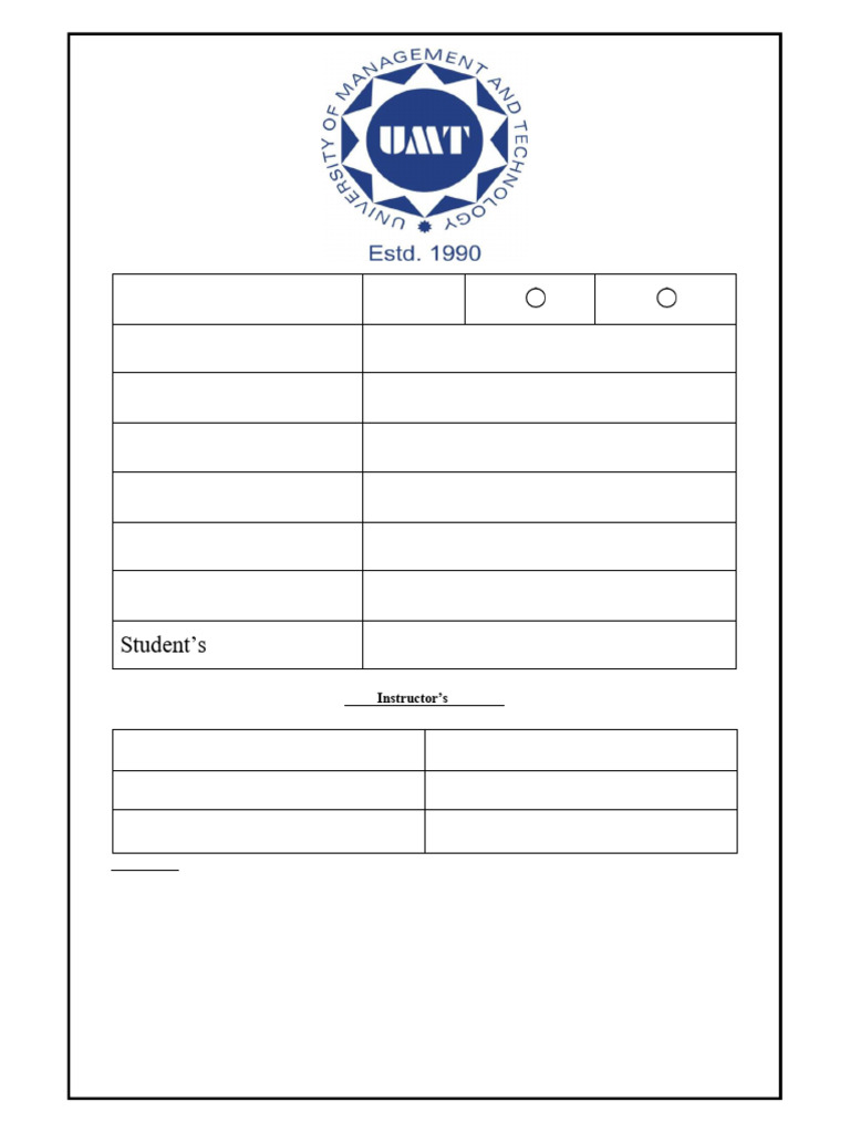 Assignment Title Page | PDF