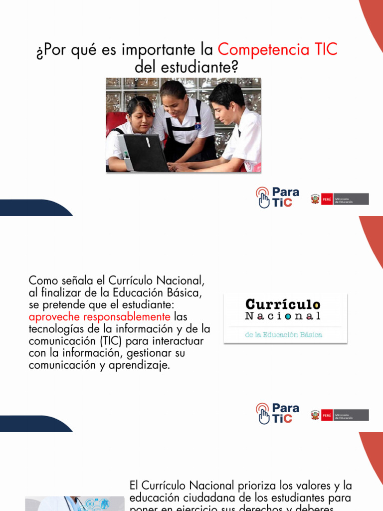 Por Qué Es Importante La Competencia TIC | PDF