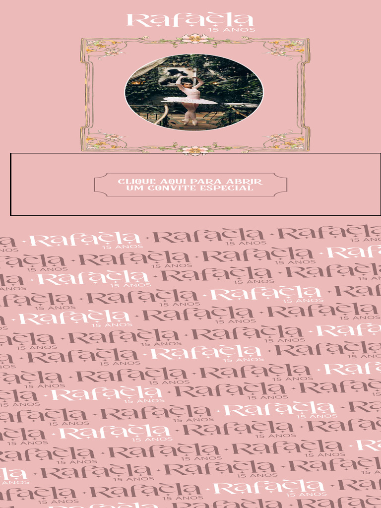 Convite Especial Rafa | PDF