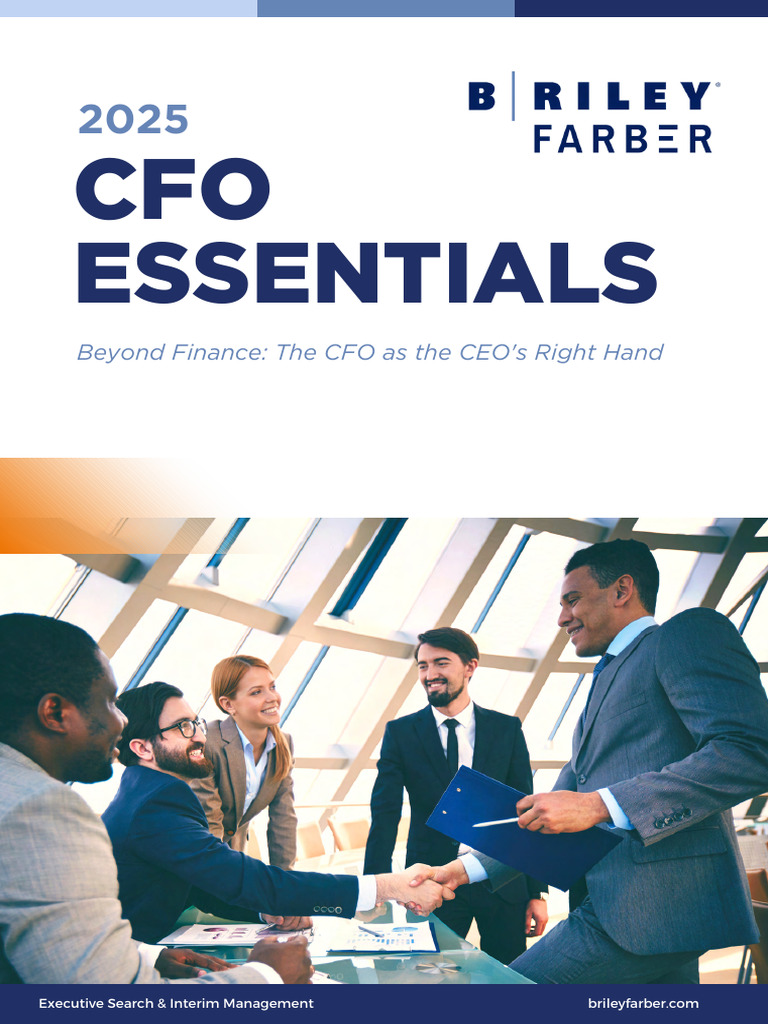 Beyond Finance - The CFO As The CEO's Right-Hand | PDF | Chief ...
