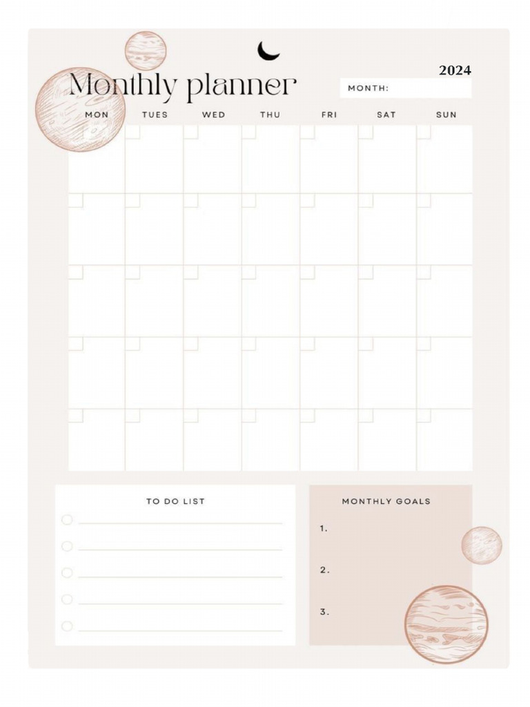 4 2024 Planner | PDF