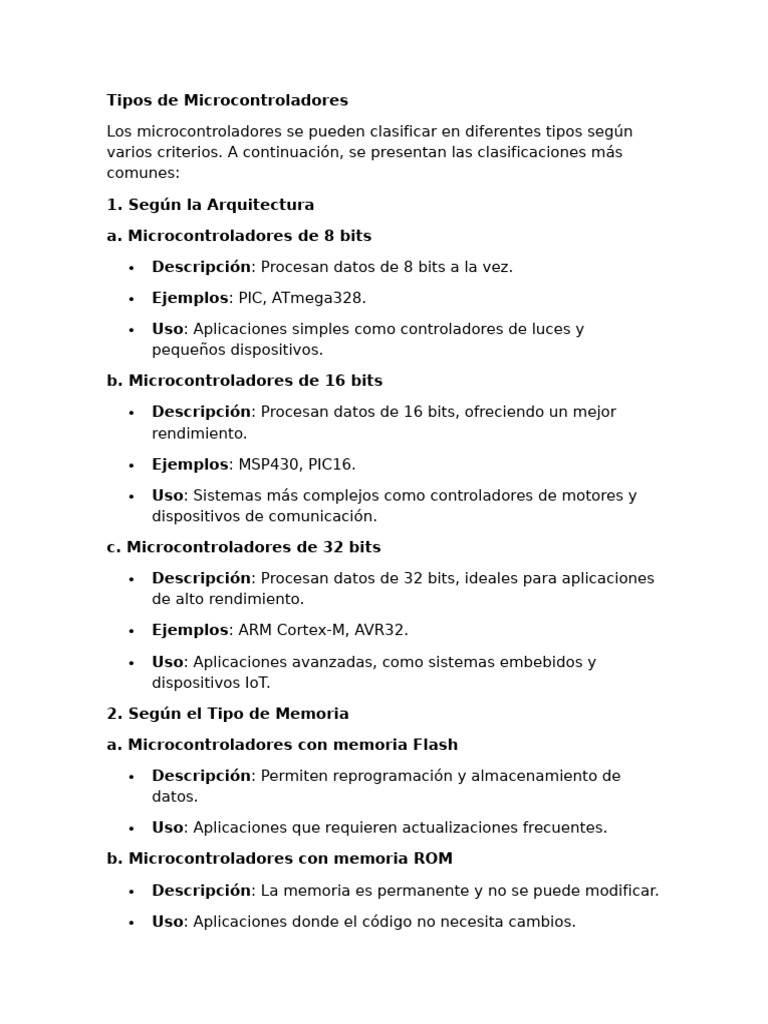Introducción A Los Microcontroladores | PDF