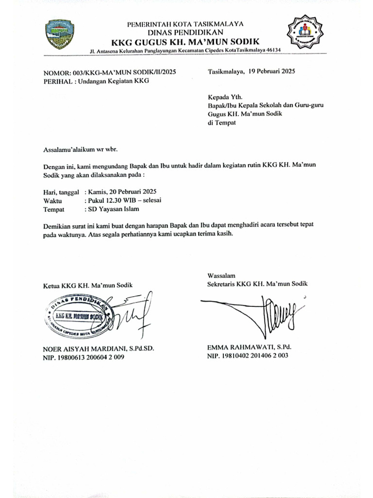 Adm. KKG 2 - 2025 | PDF