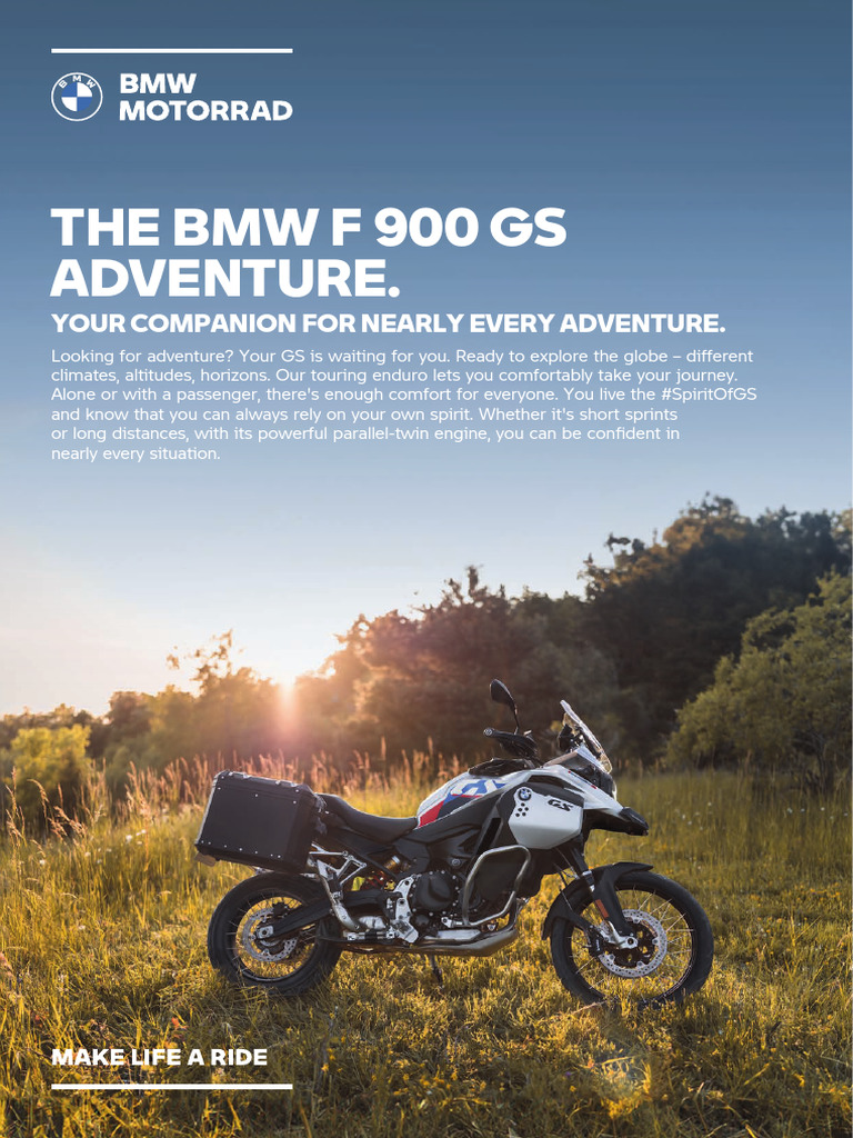 BMW F 900 GS Adventure Specs Overview | PDF | Anti Lock Braking System ...