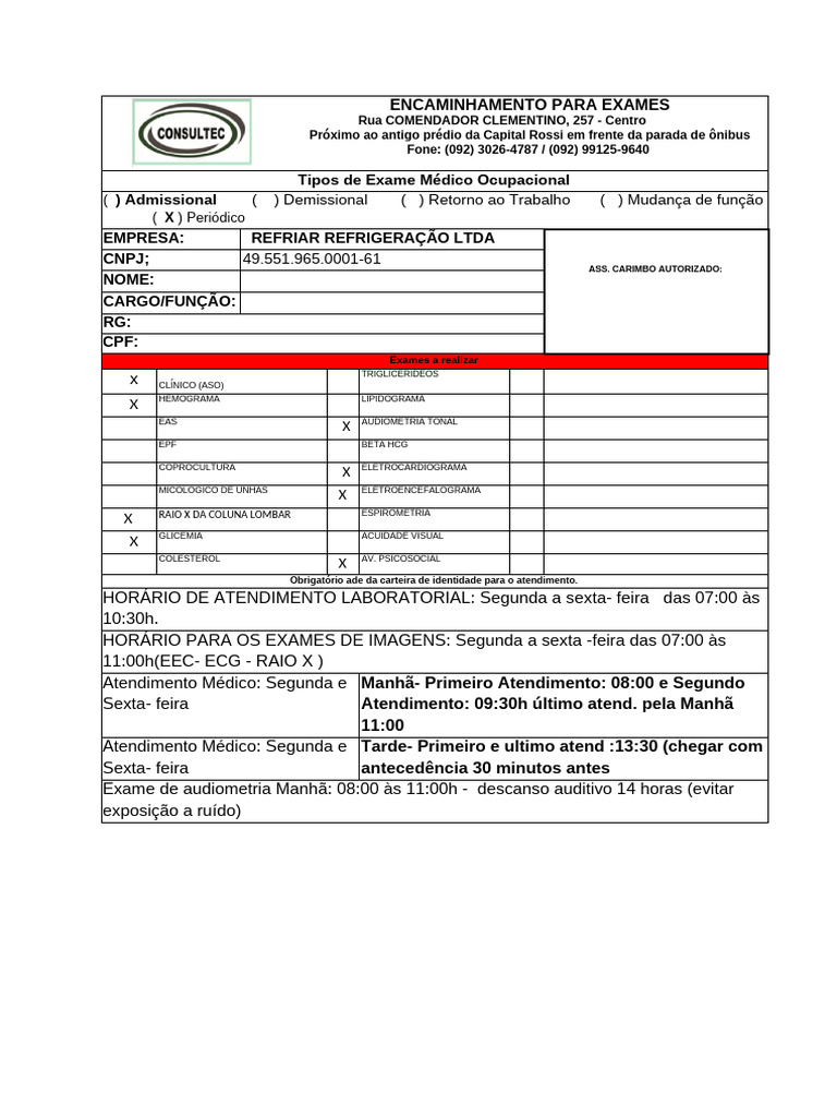 Guia de Exame Consultec | PDF