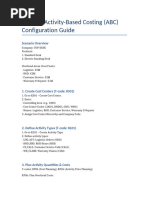 SAP Direct Activity Allocation Guide | PDF | Cost | Prices