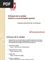 Unidad 1 - Filosofías de La Calidad | PDF | Calidad (comercial) | Business