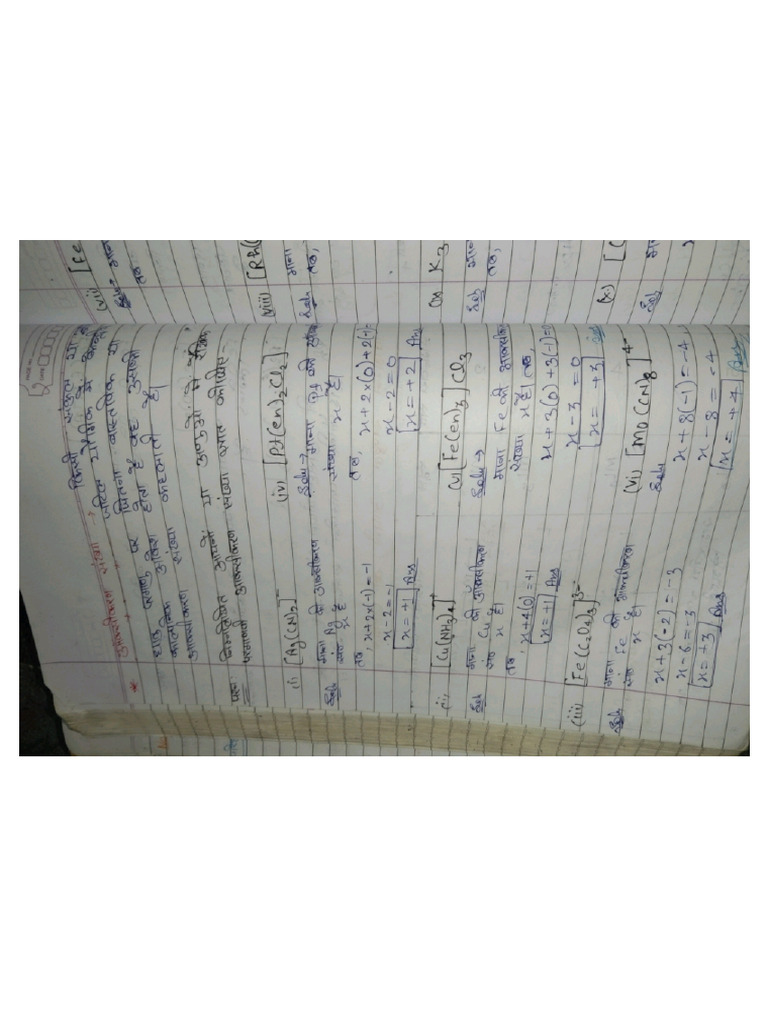Ch-5 Coordination Compounds Class 12th Notes | PDF