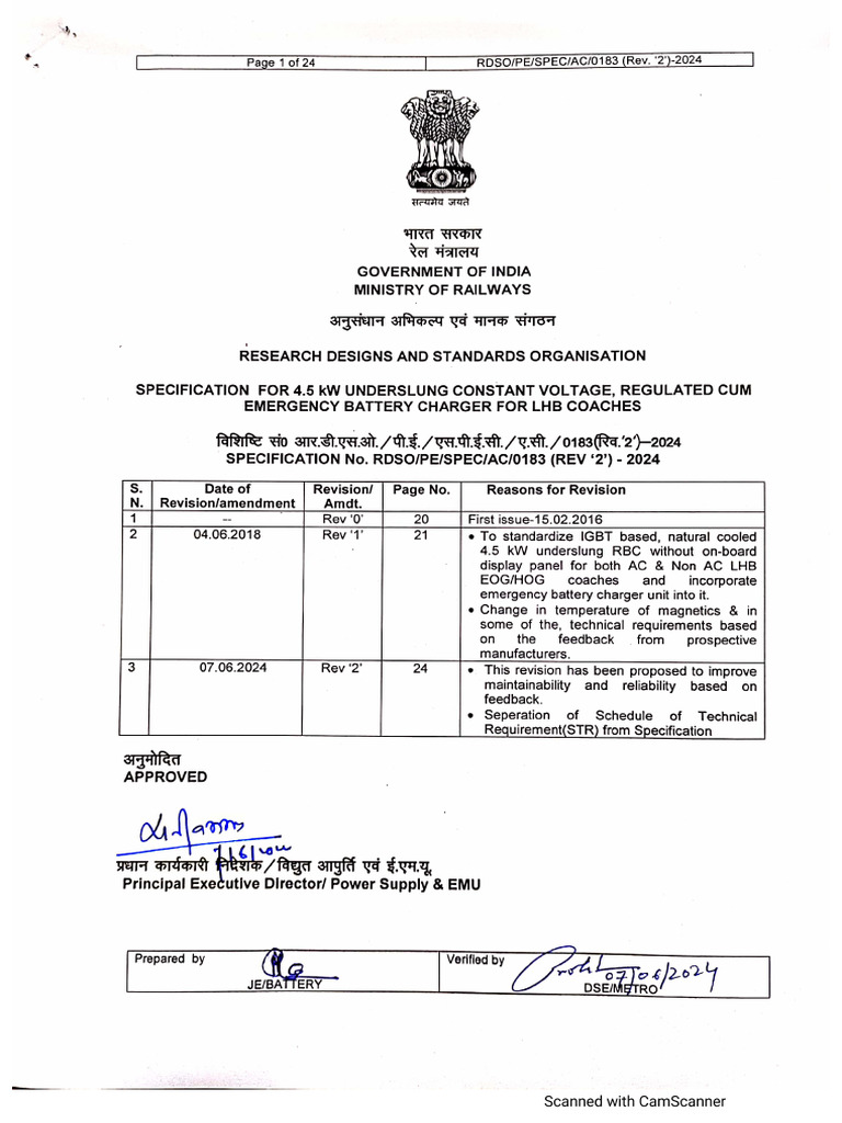 Rdso Pe Spec 0183 Rev 2 (1) | PDF