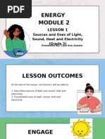 Lesson 16 Forms and Uses of Energy Grade 4 | PDF