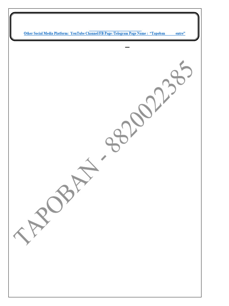 Math Practice Set - 3 (B-230125) | PDF | Sphere