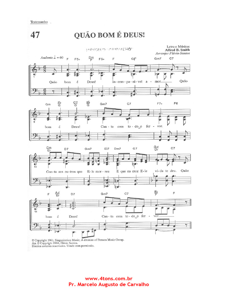 Que Beuno Es Dios | PDF