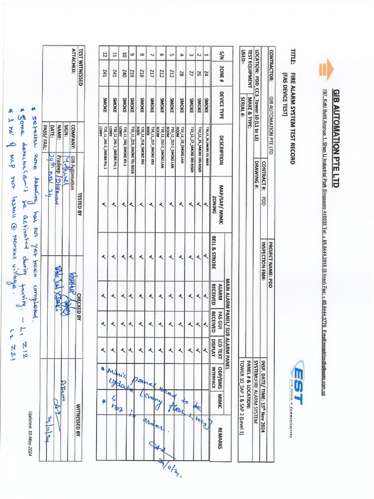 T10 FA Test L1 To L3 | PDF
