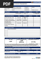 Standard Lift Plan Template | PDF | Crane (Machine) | Elevator