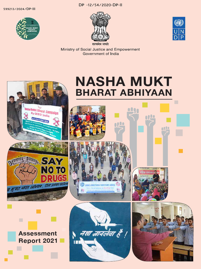 Nasha Mukt Bharat Abhiyaan Assessment 2021 | PDF | Substance Abuse ...