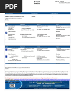 IndiGo Flight Ticket Sample 2025 | PDF