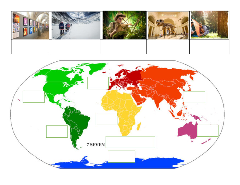 Continents + Vocab | PDF