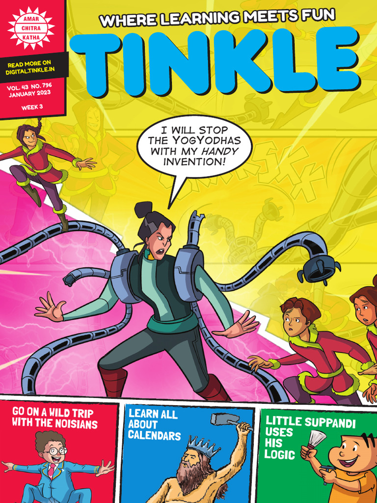 Tinkle 796 - 3 of 3 Jan 2023 | PDF | Calendar | Deities