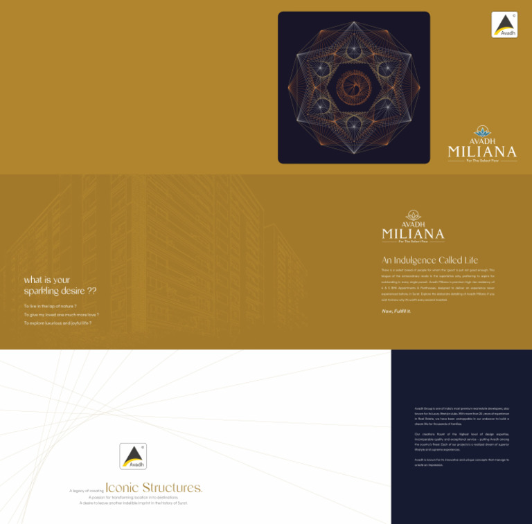 Avadh Miliana Brochure | PDF