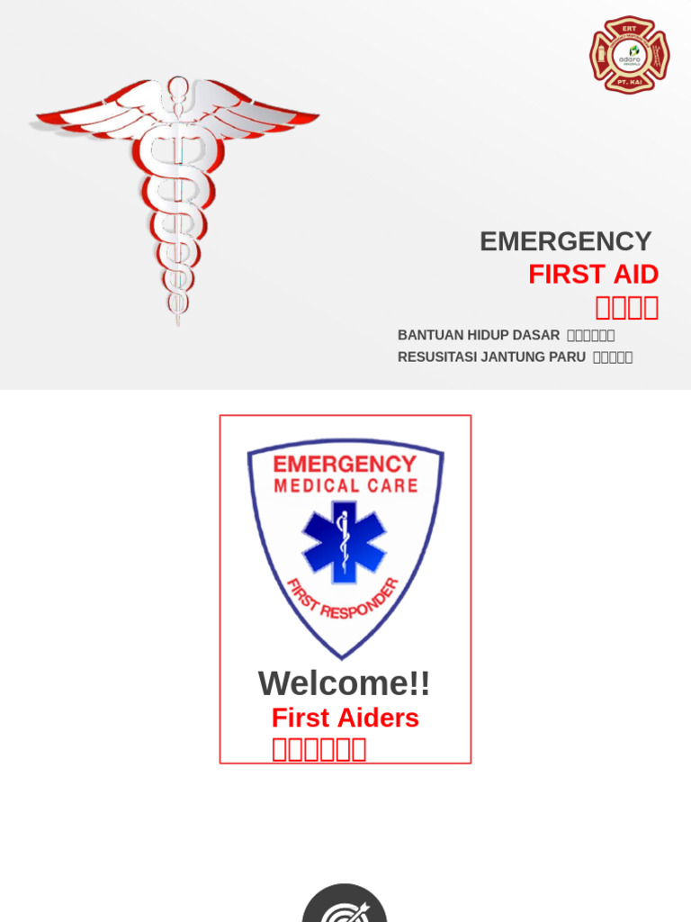 Pertolongan Pertama 急救 - BHD RJP 基础生命支持-心肺复苏术 | PDF