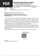 SE Sekjen Pelaksanaan Apel Hari Santri 2025 | PDF