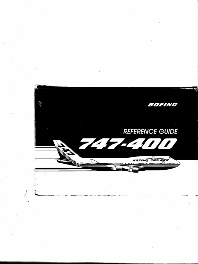 Boeing 747 Reference Guild | PDF