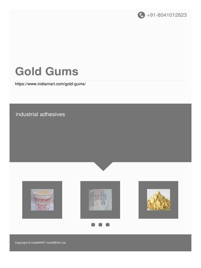 Gold Gums | PDF