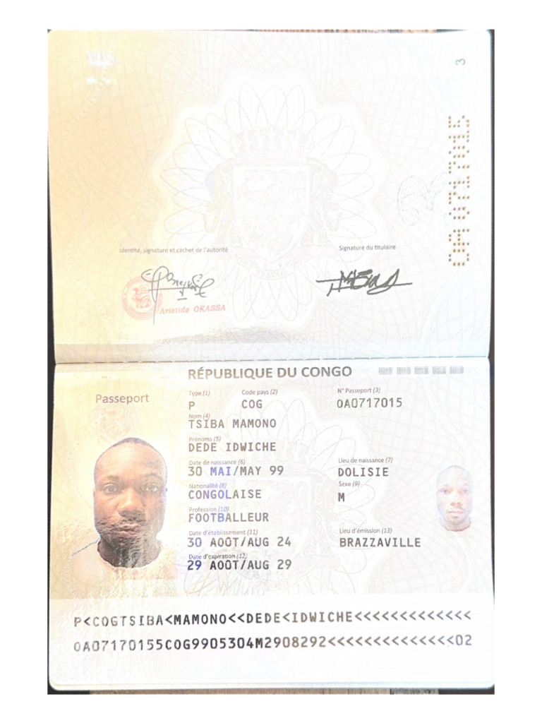 Identité, Signature Et Cachet de L'autorité | PDF