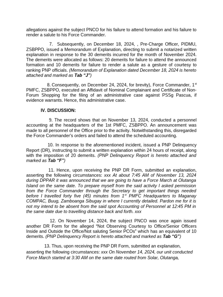 Investigation report format | PDF