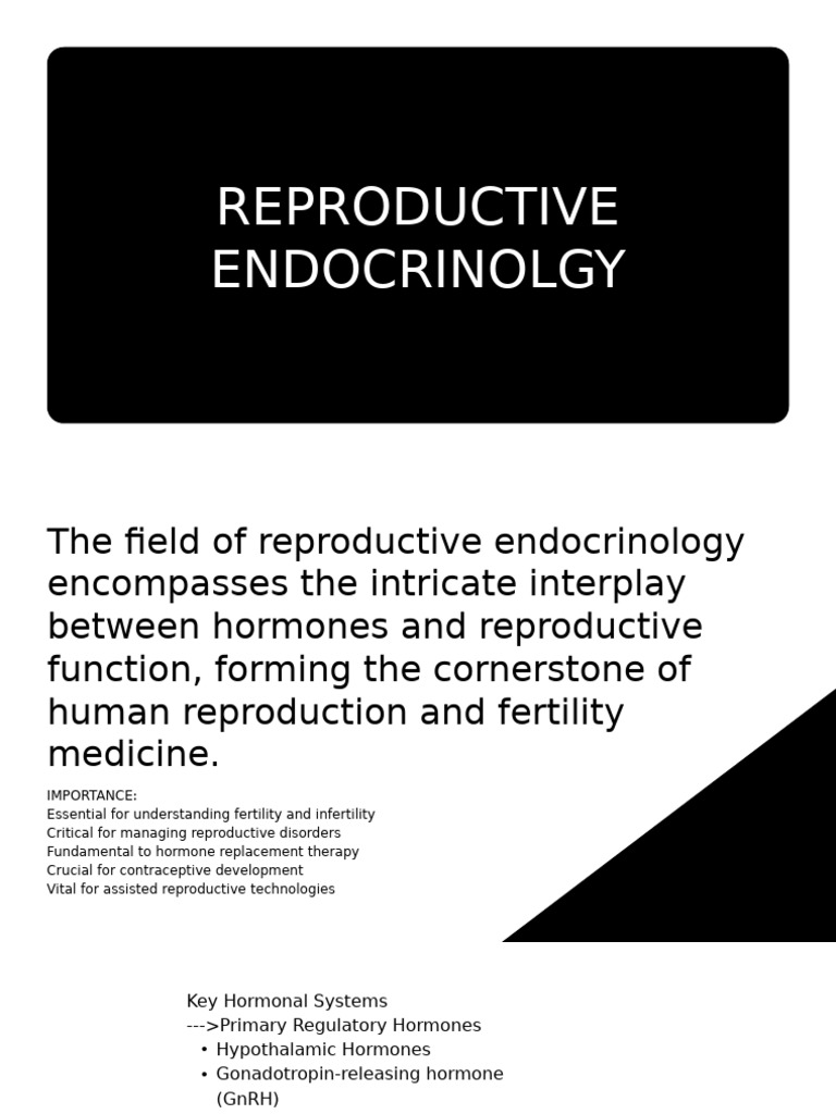 Reproductive Endocrinology Essentials | PDF | Luteinizing Hormone ...