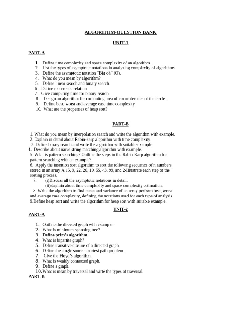 Algorithm Complexity and Prim's Method | PDF | Time Complexity ...