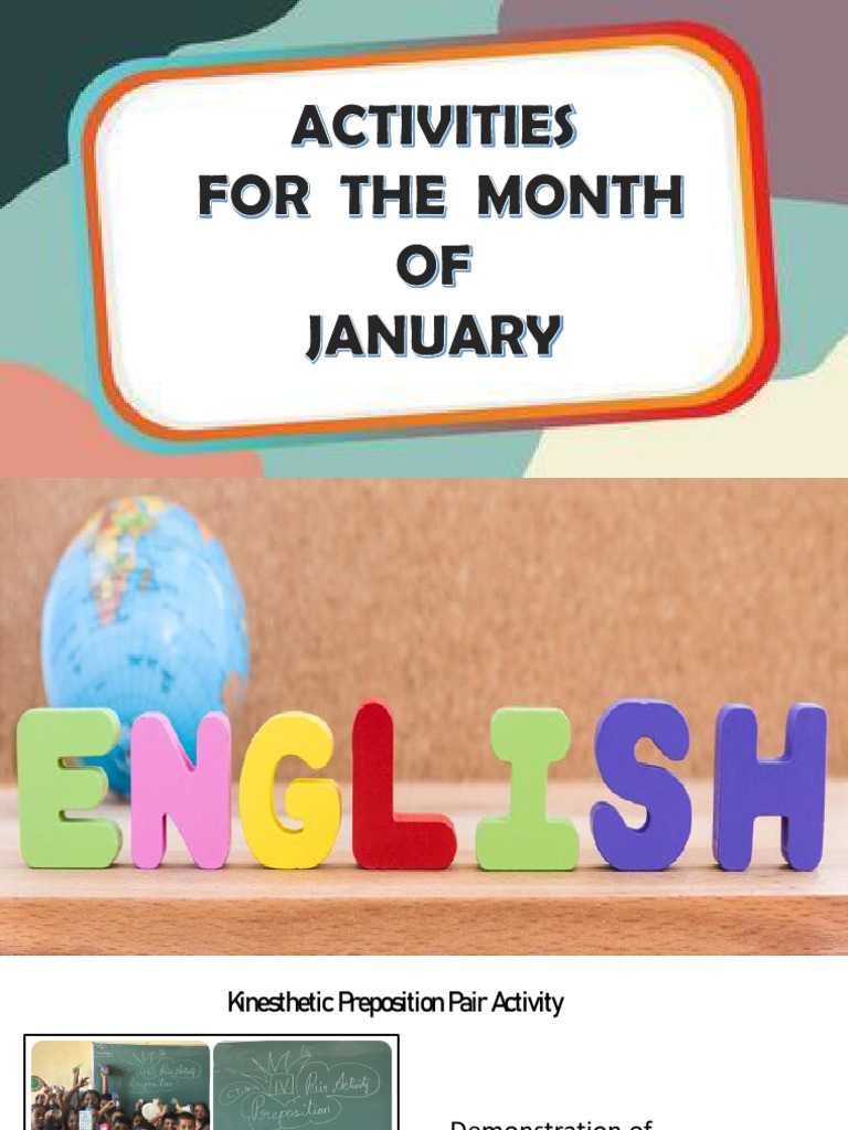 Level 4 January Month Activities | PDF