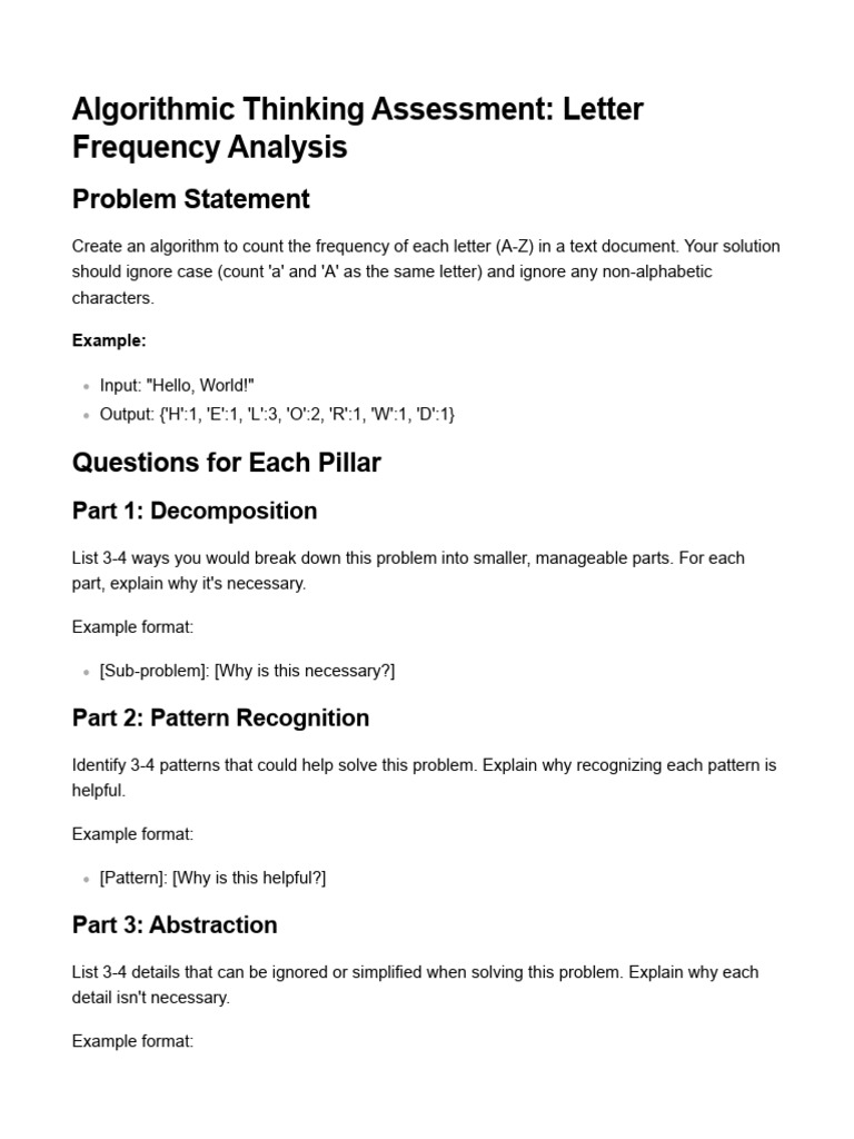 ATA Assignment | PDF