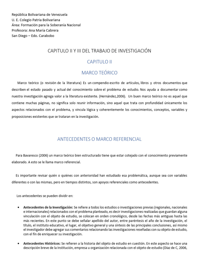 Estructura de los Capitulos II y III (2) | PDF | Hermenéutica | Dialéctico