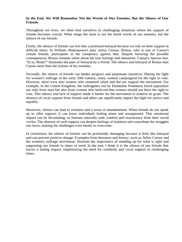 Essay Template 1 | PDF