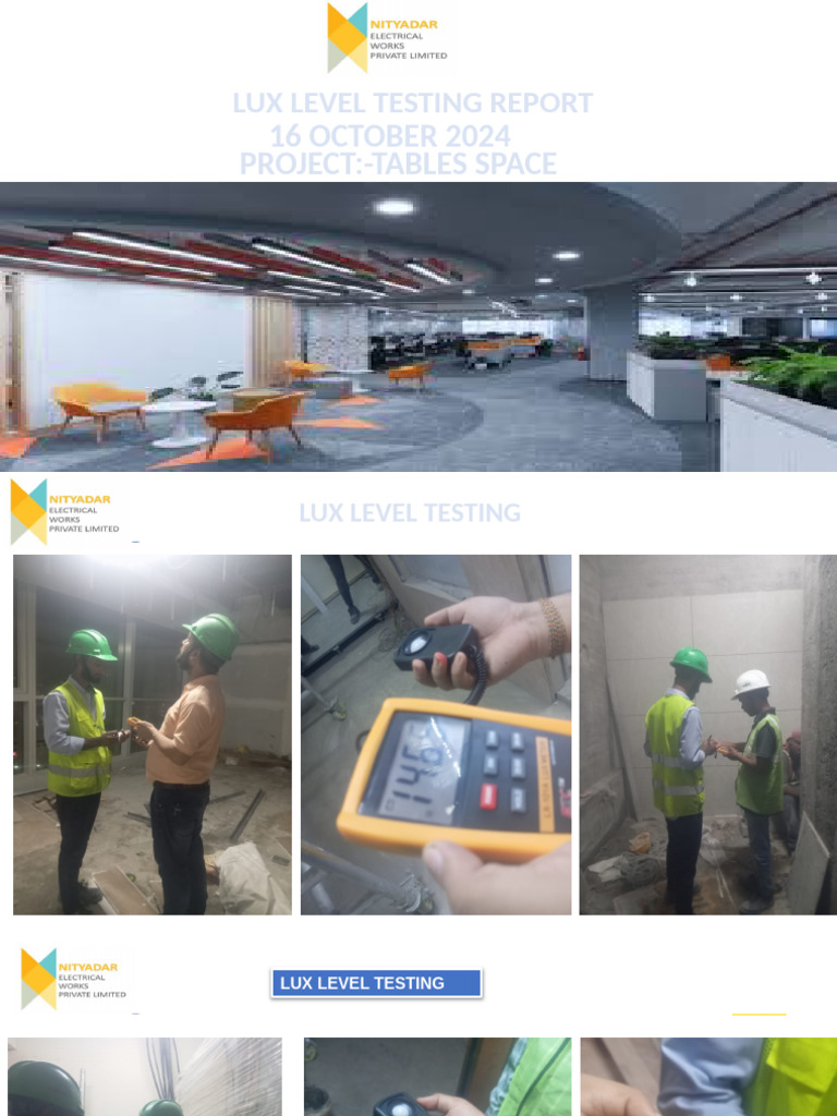 Altimus - Lux Level Testing Report | PDF