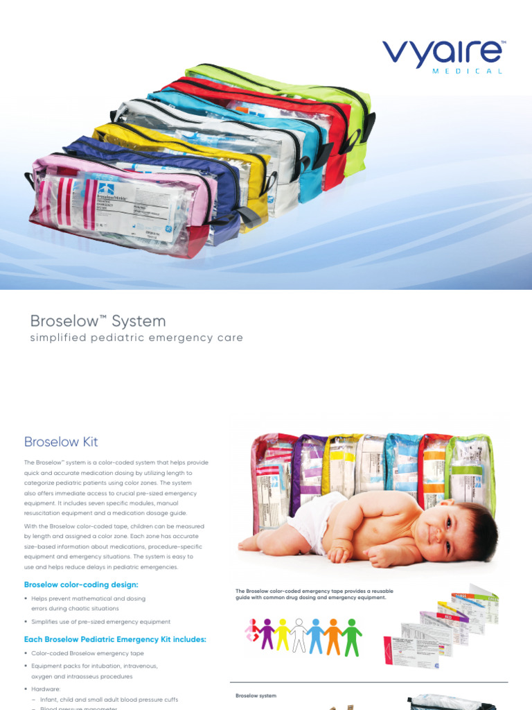 CF 805-18-0035 Broselow Kit FINAL | PDF | Clinical Medicine | Intensive ...
