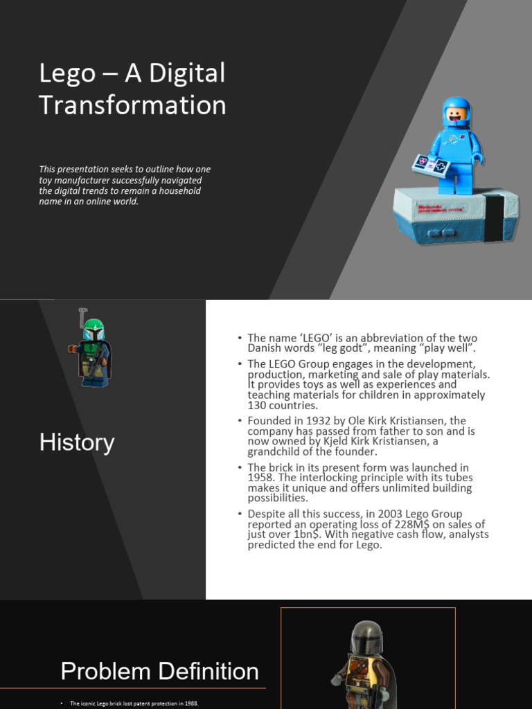 Lego's Digital Transformation Journey | PDF | Lego | Business